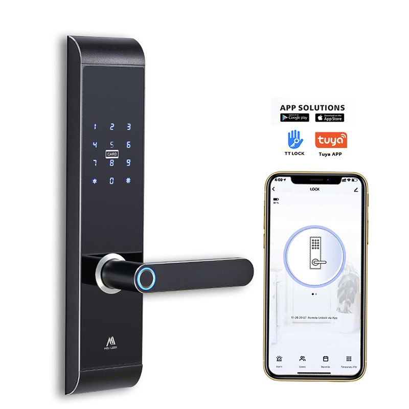OEM Smart Door Lock with Fingerprint Design Keyless Commercial ...