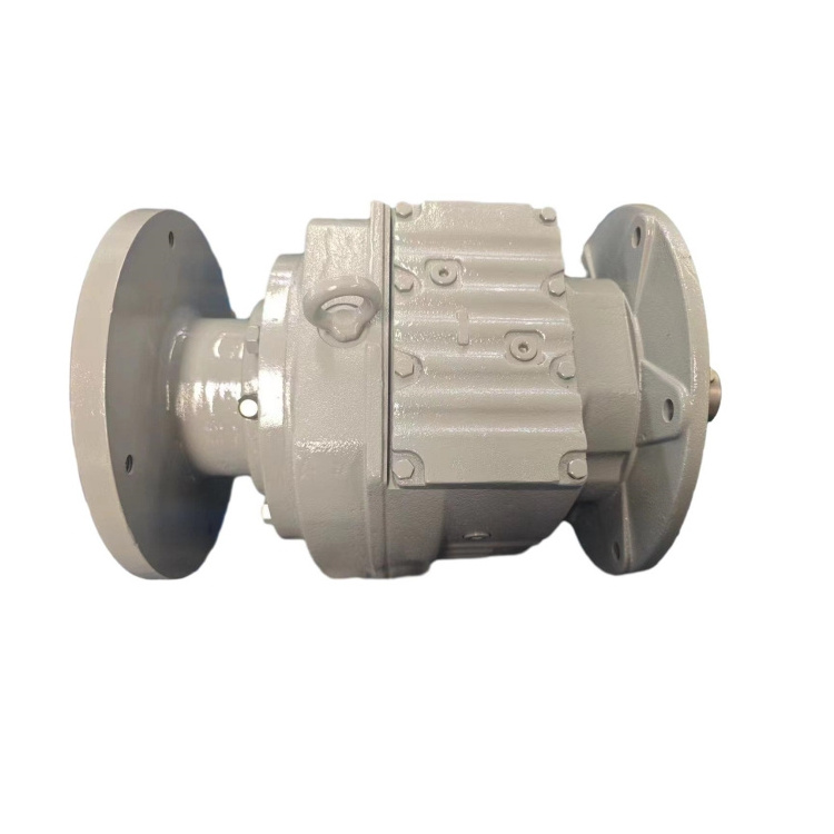High Quality R Series Inline Helical Gearbox / Gear Motor R67 Bevel ...