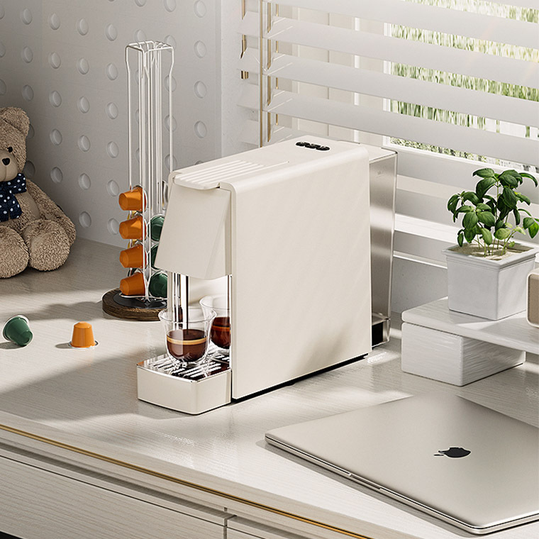 Household White Capsule Coffee Machine Cafeteira Multifunctional Coffee ...