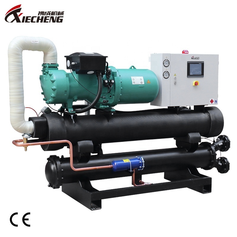 Water Cooled 407c Type Screw Compressor Chiller for Blowing Bottle ...