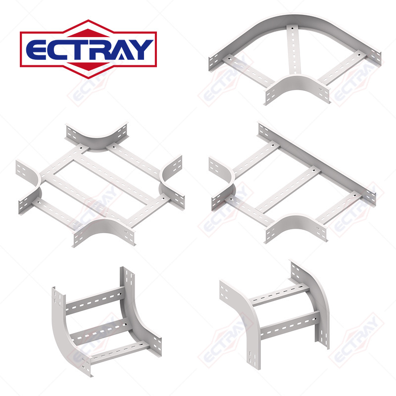 Cable Tray Support System Electric Outdoor Wire Ladder Type Cable Tray ...