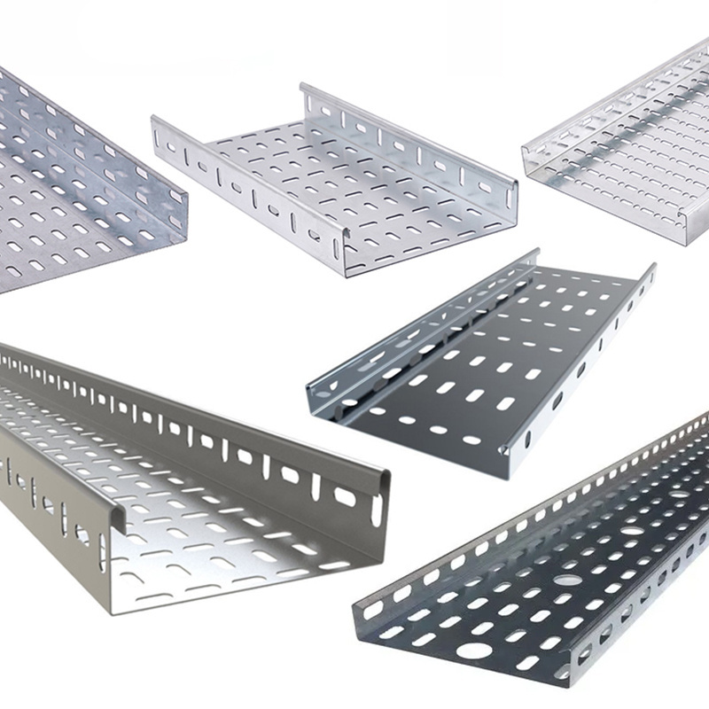 Custom Perforated Cable Tray Hot Dip Galvanized Cable Trunking Cable ...