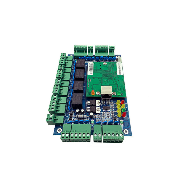 TCP/IP Door Access Control Board Panel Controller For 4 Doors Wiegand ...