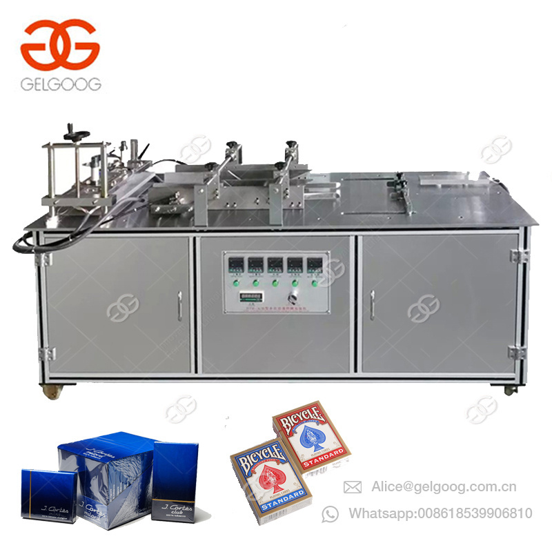 Automatic Playing Cards Cellophane Packing Machine Cellophane Wrapping ...