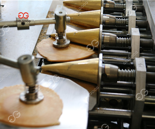 Domestic Ice Cream Cone machine Rolling Production Line Full Automatic ...