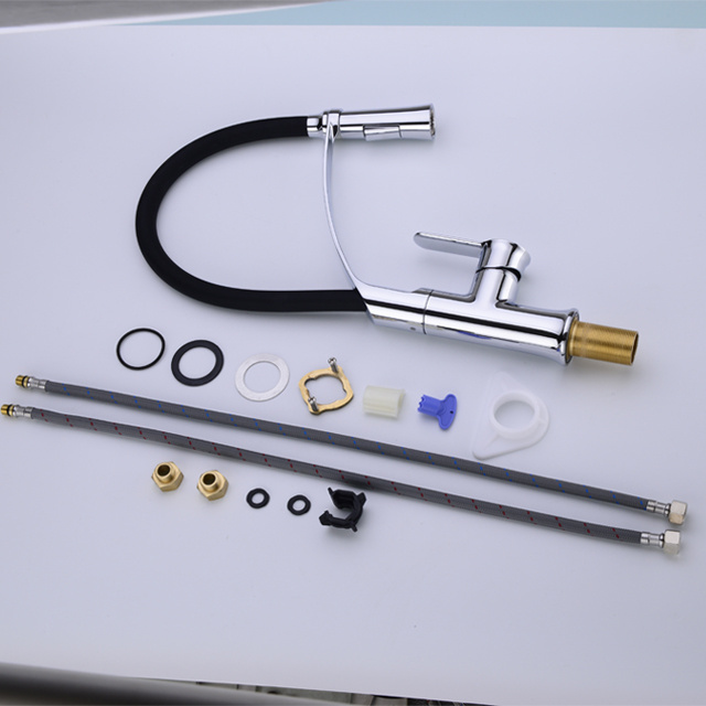 High Quality flexible hose watermark taps pull out long neck upc nsf ...