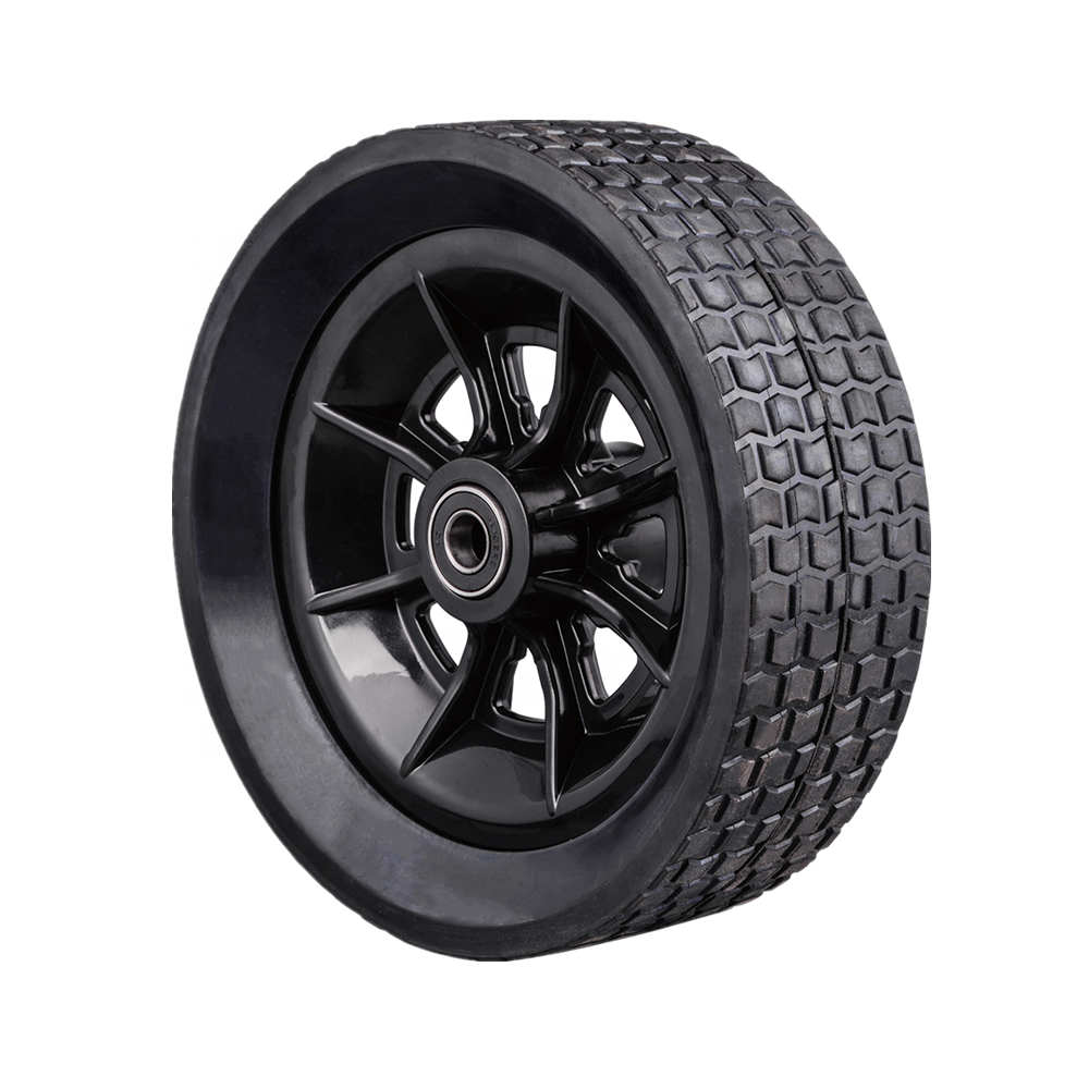 10 inch solid rubber tire wheel for hand truck, power generator free ...