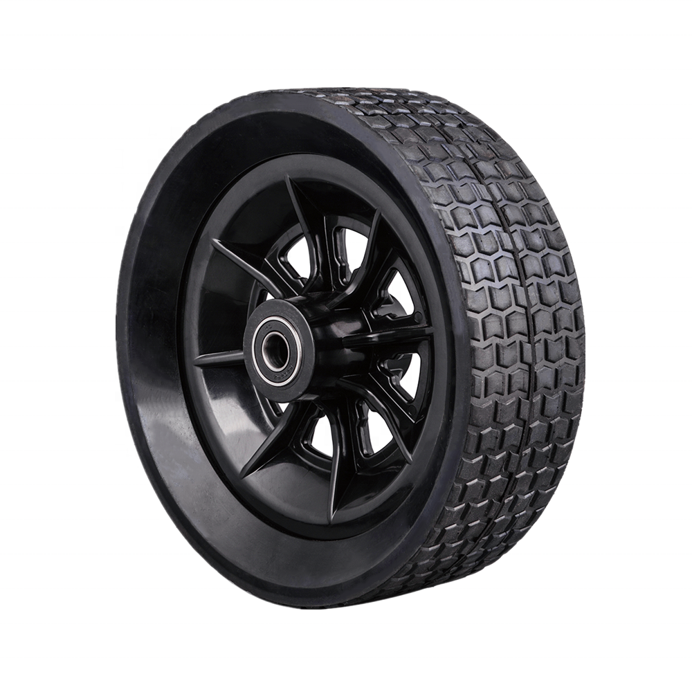 10 inch solid rubber tire wheel for hand truck, power generator free ...