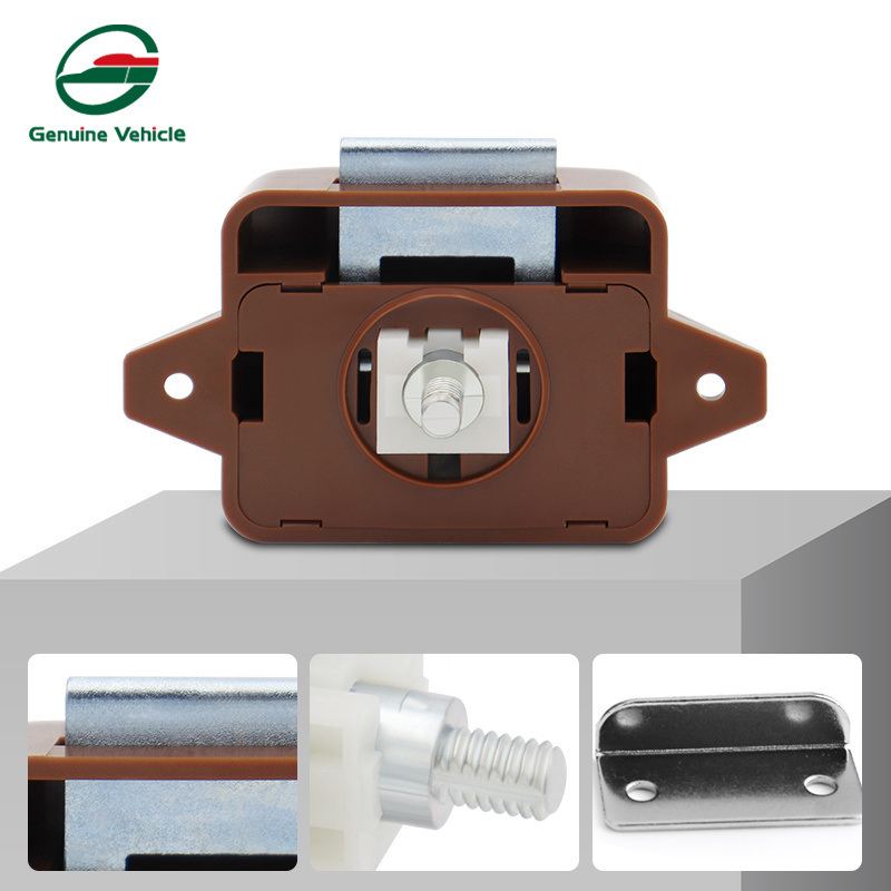 Genuine Vehicle Camper Car Push Lock RV Caravan Boat Motor Home Cabinet ...