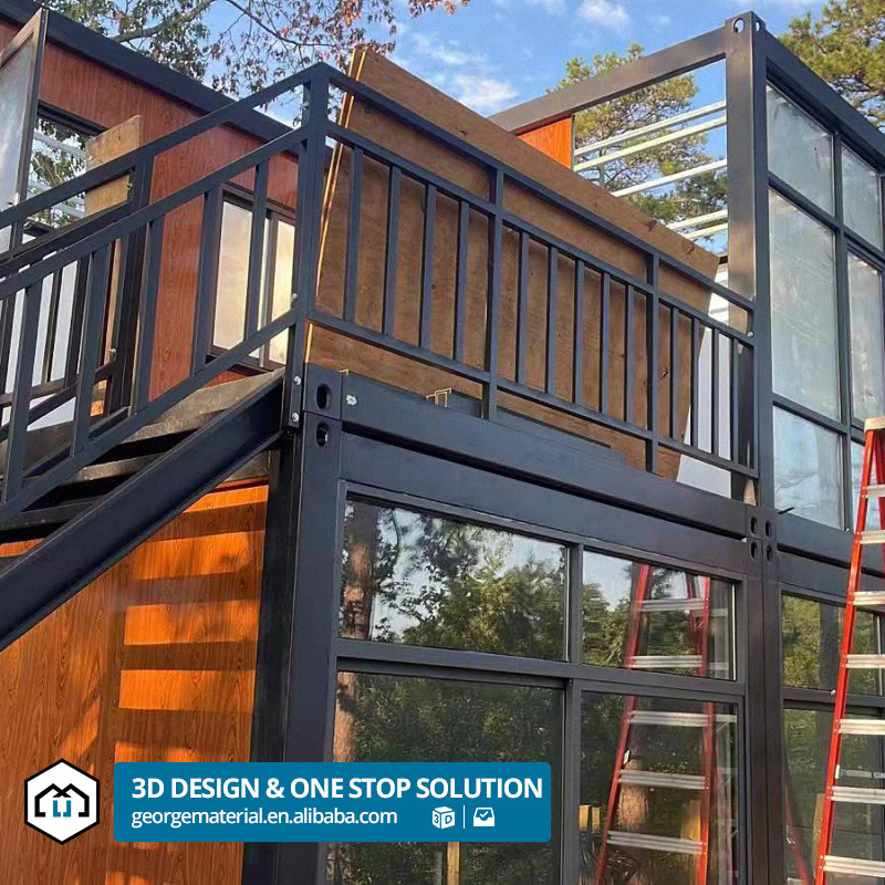 Foldable 40ft Movable Shipping Container Shops Bar Container Mobile ...