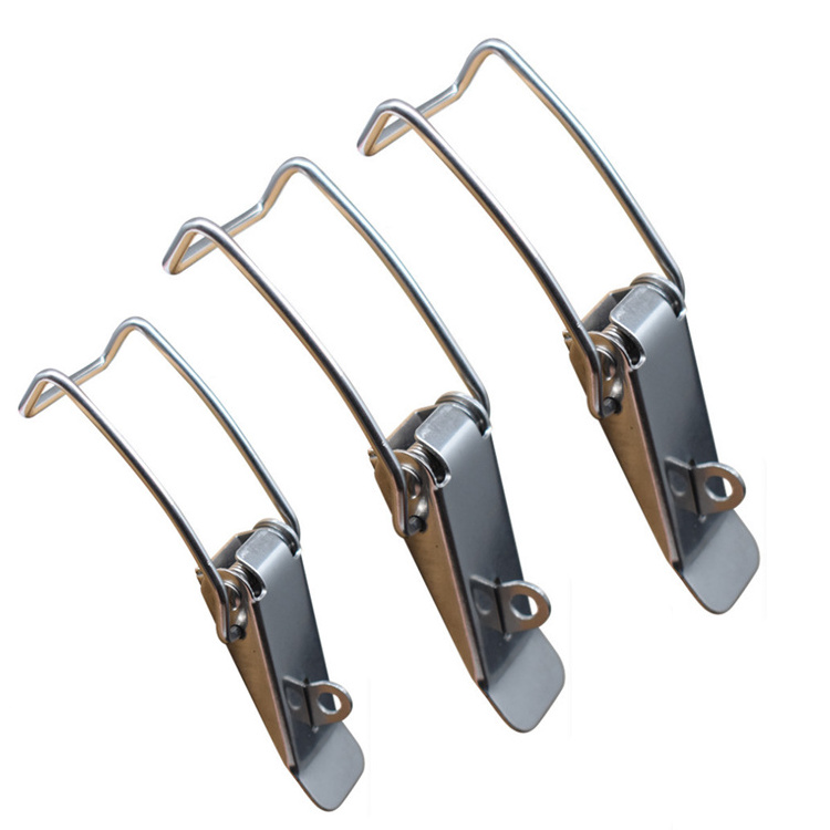 Stainless Steel Spring Loaded Toggle Cooler Case Box Chest Trunk Latch ...
