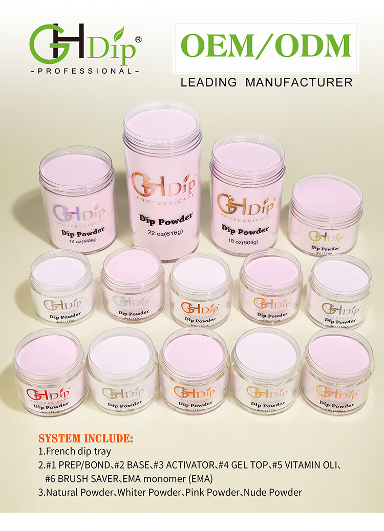 Factory Wholesale Polymer Powder 5Lbs 25Lbs Nail Pink White Clear Acrylic Powder Bulk BestSuppliers