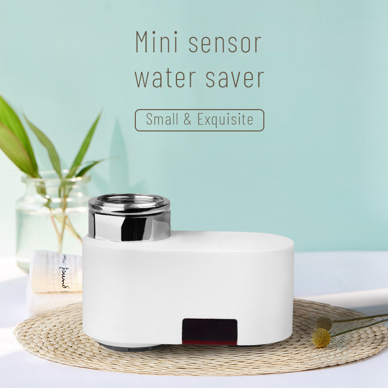 Smart brass auto touchless hands free electric infrared sensor water ...