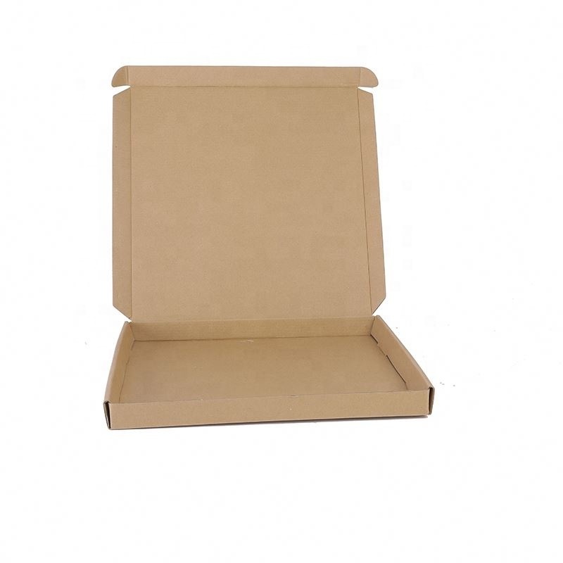 Custom design white color mail boxes shipping paper carton plain kraft ...