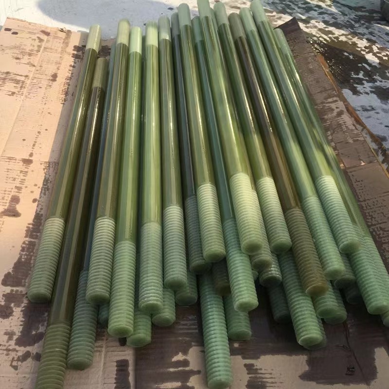 FRP bolt and nut fiber bolts nuts GRP fiberglass threaded bolts with ...