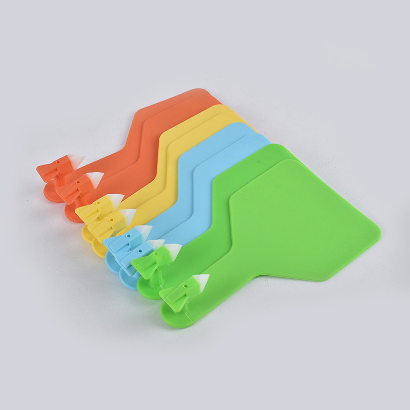 Customized 50 pcsTPU One-Piece Cattle Ear Tags Plastic Animal ...