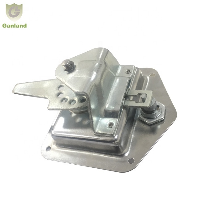 GL-12113 Steel Trailer Door Latch Toolbox Folding T Handle Lock ...