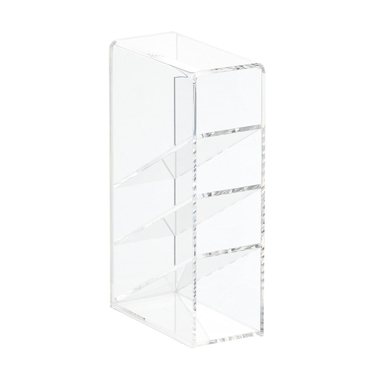 Easy Reach Counter Slanted Pen Cup Acrylic Pencil Holder Plexiglass ...