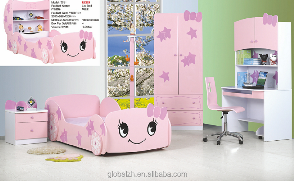 Mdf Modern Kids Open Top Double Decker Bus Bed | Bestsuppliers.com