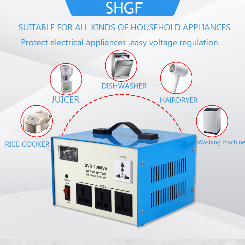 AVR 1500va Single Phase servo Motor Type Servo Automatic Voltage ...