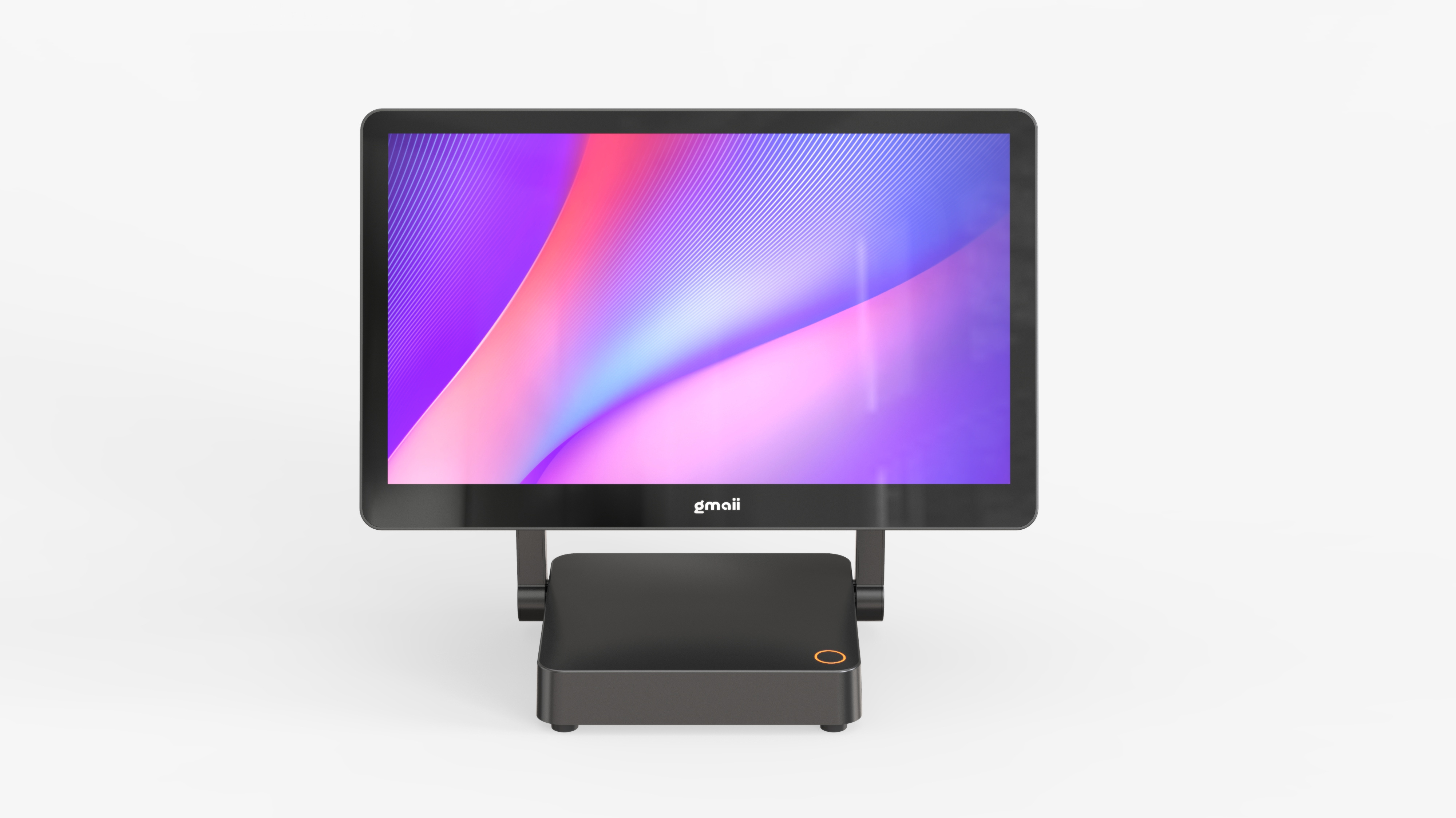 Gmaii dual screen high resolution portable pos with printer pos machine ...