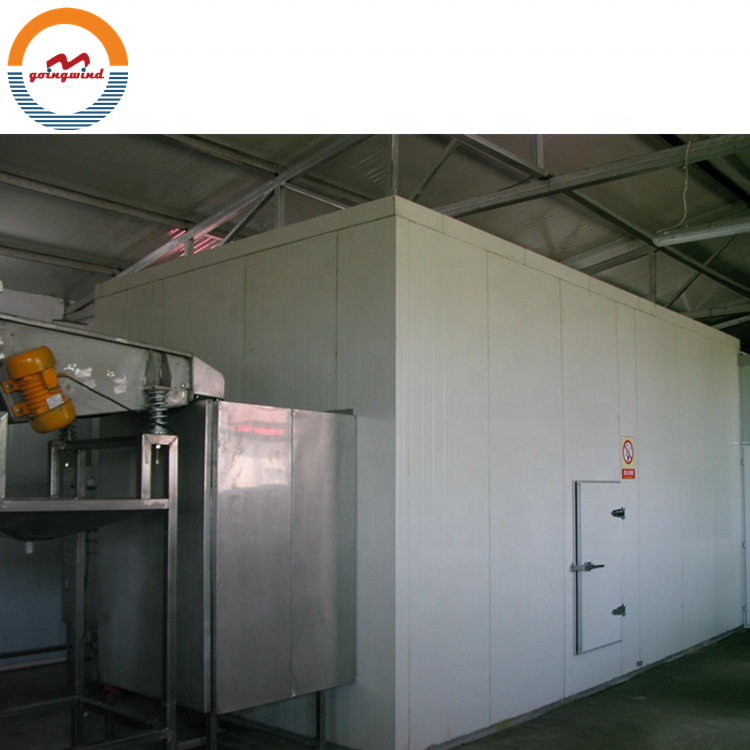 Fluidized quick freezing machine fluidization bed iqf tunnel fast ...