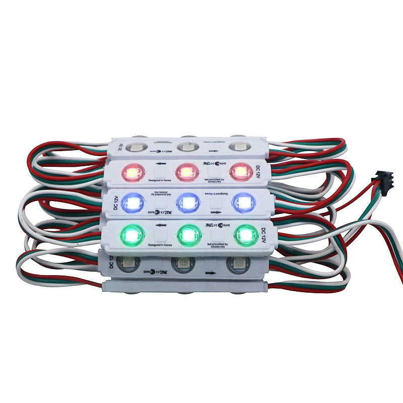 Pixel led modules DC12V outdoor IP68 waterproof RGB full chasing color ...