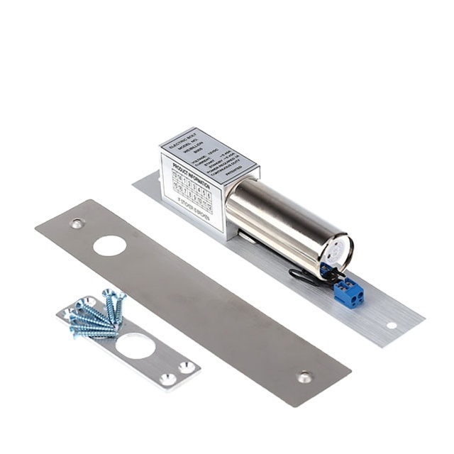 Automatic door fail secure electronic drop bolt lock electric sliding ...