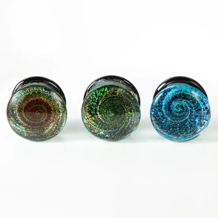 Ear Gauge Expander Stretching Piercing Kit Sets Flesh Tunnels Saddle ...