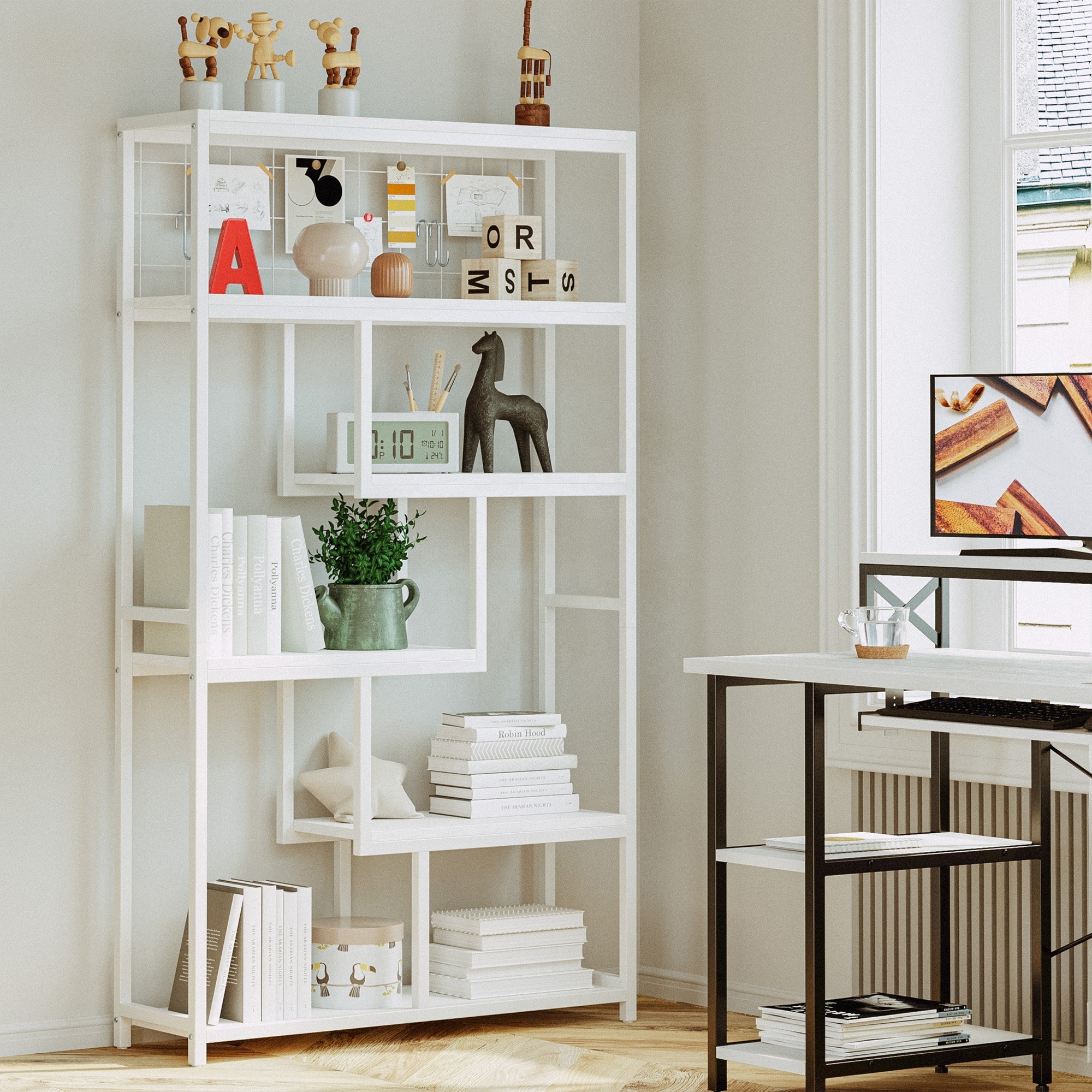 Free Sample Wood Wall Book Shelf Cd Racks Book Shelf Tree Cabinet ...