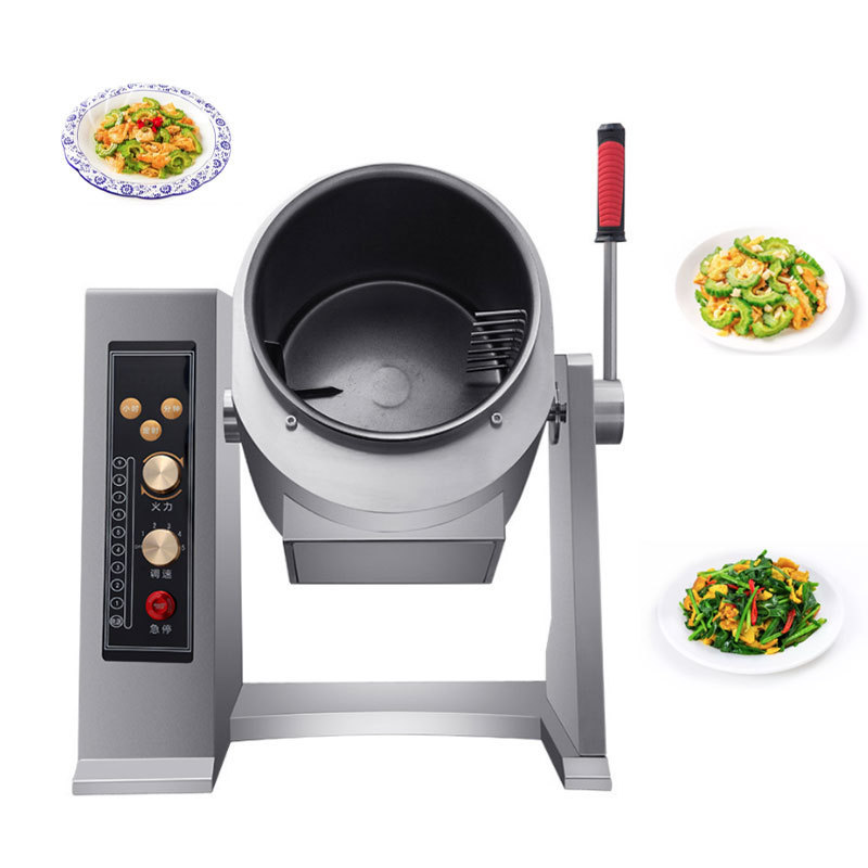 Restaurant Electric Chef Smart Commercial Cooker Food Rice Stir Fry Wok ...