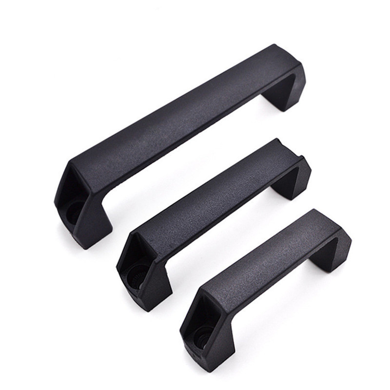 Furniture Knobs Plastic Handle Plastic Door Handles black pull handles ...
