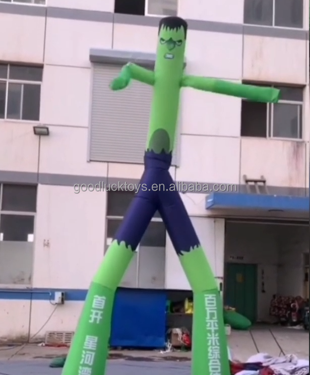 Hot selling 6m high pvc giant muscle man inflatable advertising huge ...