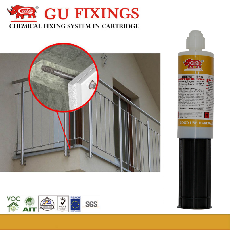 Good adhesion construction liquid glue epoxy resin injection cartridge ...