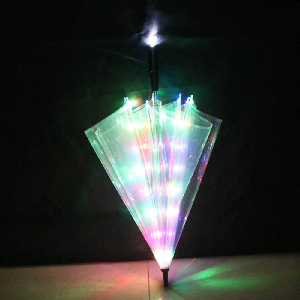 service LED light straight Umbrellas built,in flashlight childrens ...