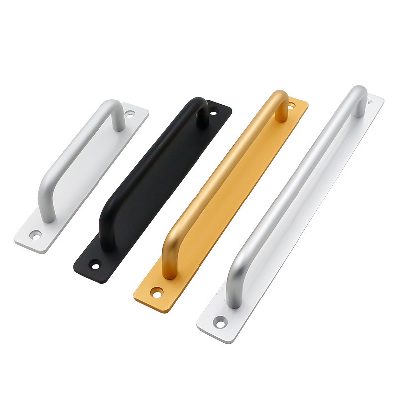 Hot aluminum open door handle push and pull balcony door aluminum ...