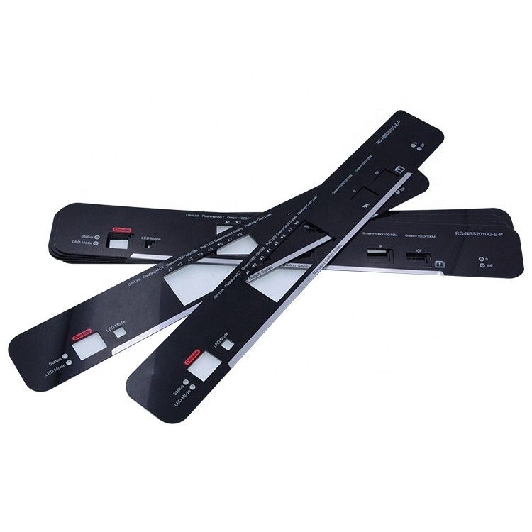 Custom Membrane Keyboard Sticker Silk-Screen Printing Polycarbonate ...