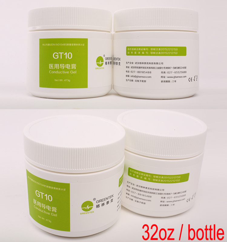 Greentek EEG High conductive medical contact gel GT10 for EEG Caps ...