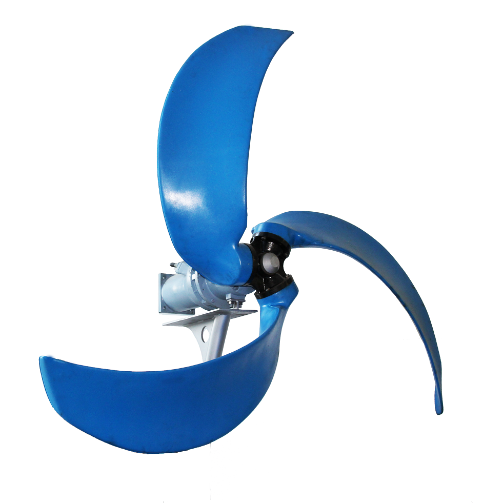 Landscape water circulation wastewater low speed propeller submersible ...