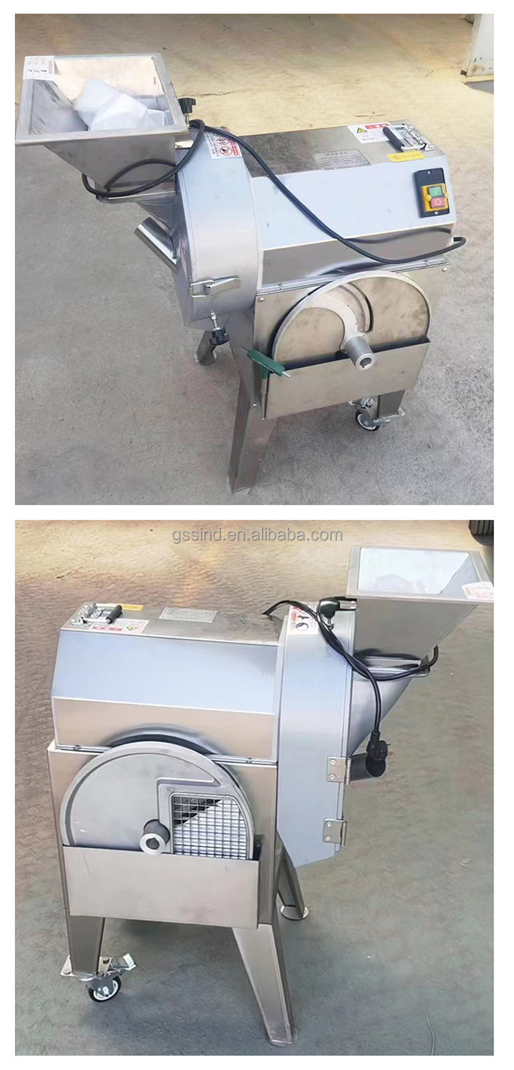 Commercial Kitchen Vegetable Cutter Chopper / Electric Vegetable ...