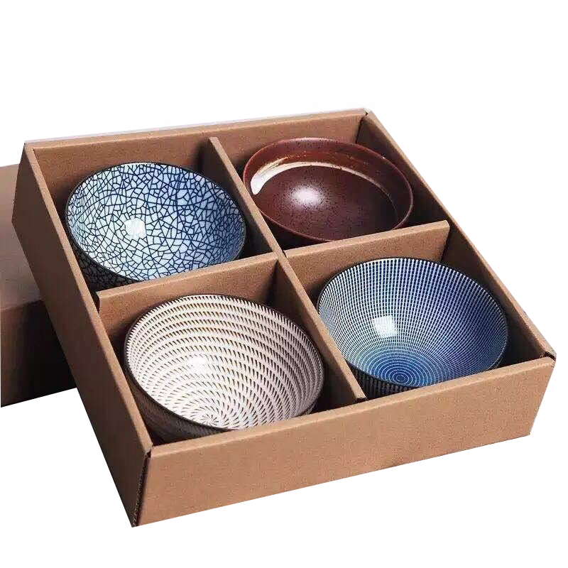 Promotional hand Craft Ceramic Bowl With Chopsticks Packaging Boxes ...
