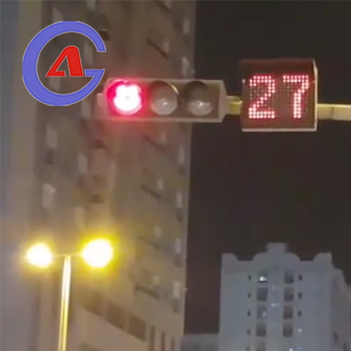 600*600mm PIXEL Dot Matrix Type Traffic Counter Feu De Signalisation ...