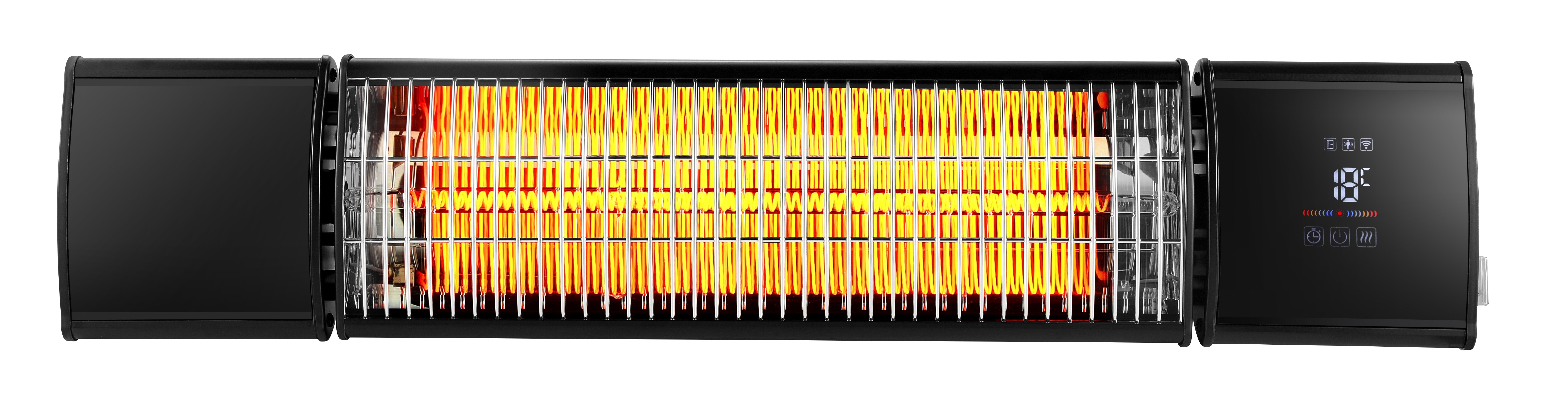 WIFI IR yoga pubs room heaters umbrella infrared patio radiant heater ...