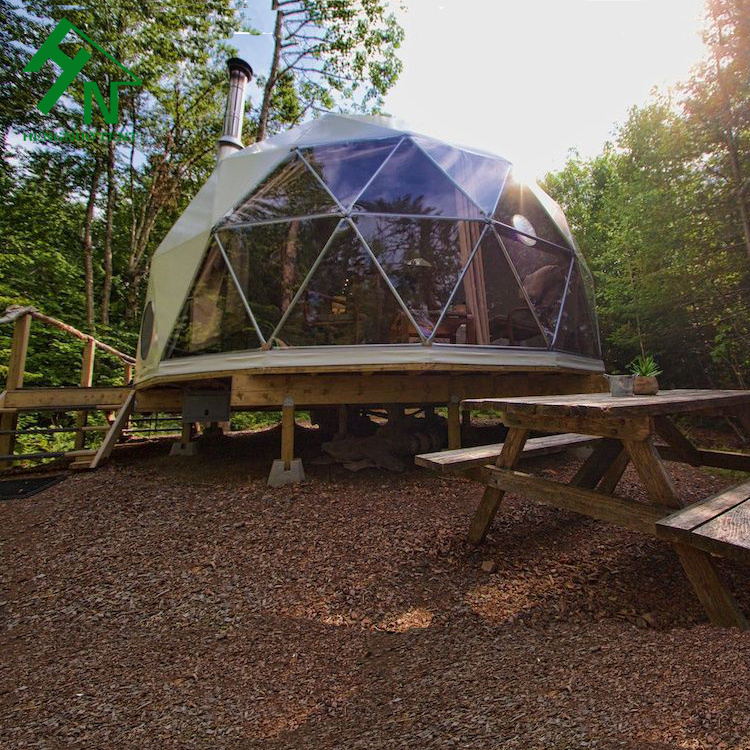 2022 Outdoor New Design Prefab Geodesic Dome Tent Camping Yurt For Sale ...