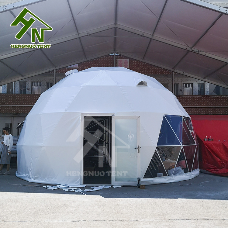 Waterproof UV Protection PVC Igloo Geodesic Dome Tent 4 People Hotel ...