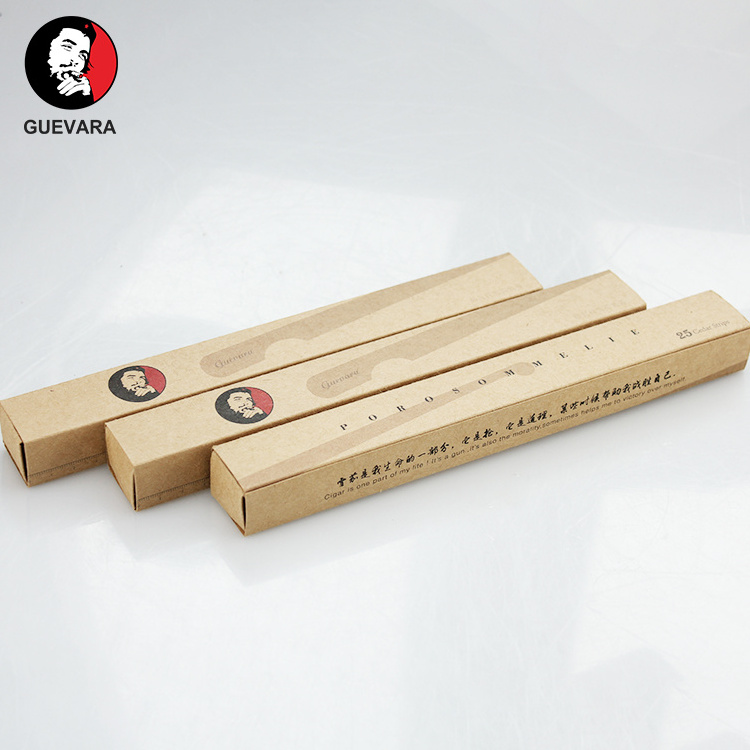 RTS custom match stick box include 25 pcs cedar wooden long matches for ...