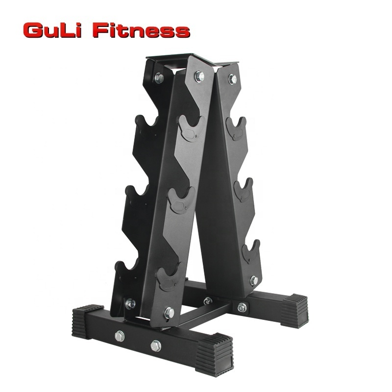 Guli Fitness Hex Dumbbell Set Metal Gym Equipment Storage Tree Dumbbell ...