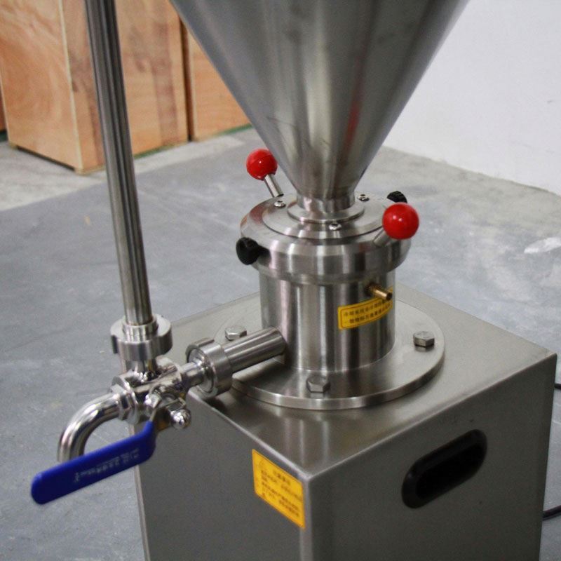 Pepper Sauce Grinder Silver Maker 50kg/H Peanut Butter Line Horizontal ...