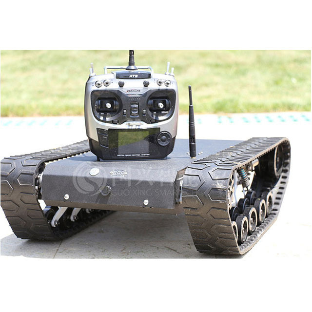 Autonomous inspection 138T small crawler tracked vehicle all terrain tracked robot chassis with radar and camera BestSuppliers