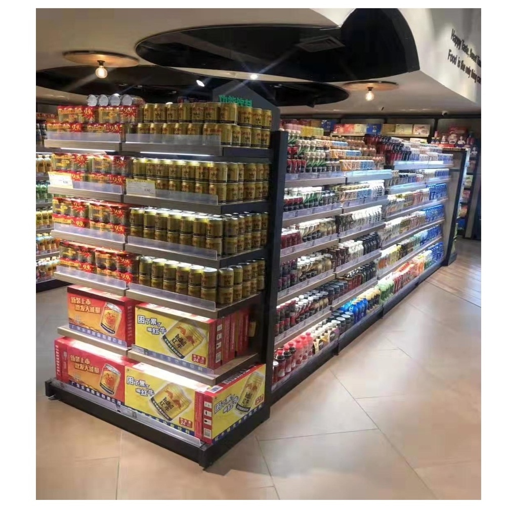 supermarket shelves store display racks gandola shelf shop shelving ...